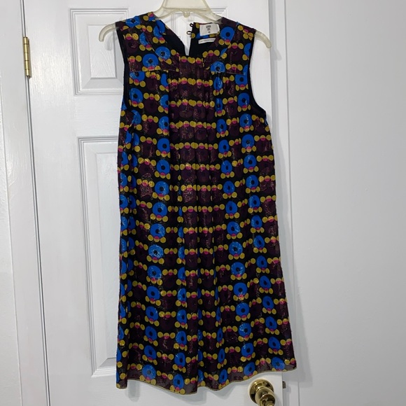 Anna Sui | Dresses | Anna Sui X Target Metallic Mod Dress | Poshmark